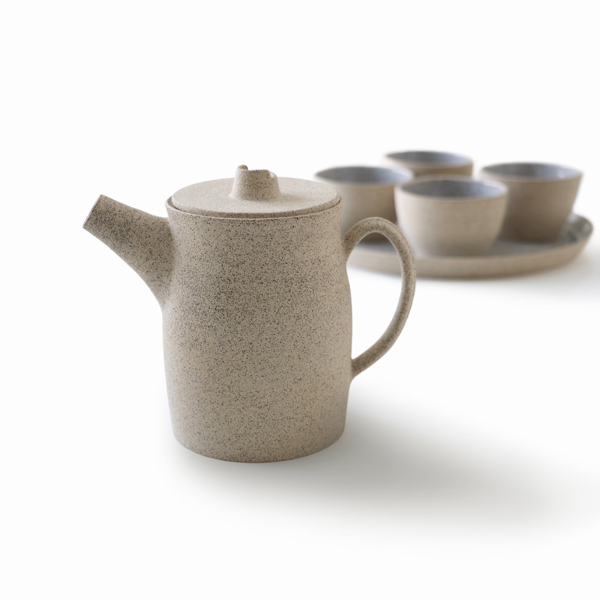 Speckled Sand Stoneware Teapot | Valérie Pelletier | BNorth Domicile